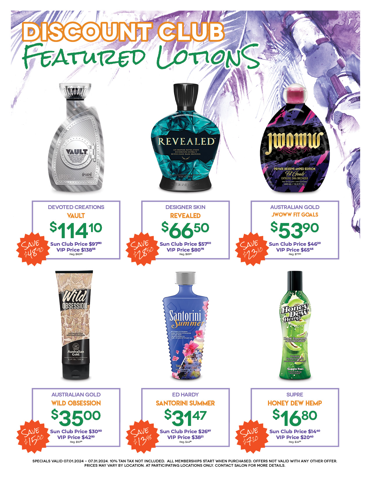 Lapeer Salon Current Specials – Tropi Tan Tanning Salons